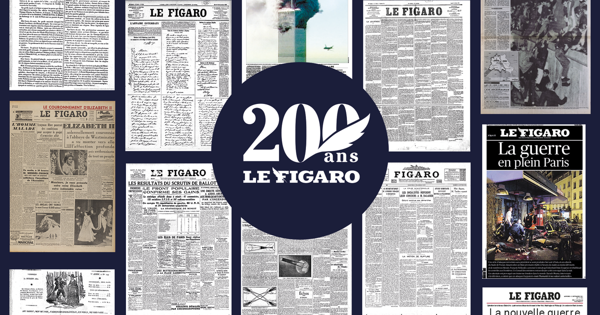 La une du Figaro, 200 ans d’Histoire