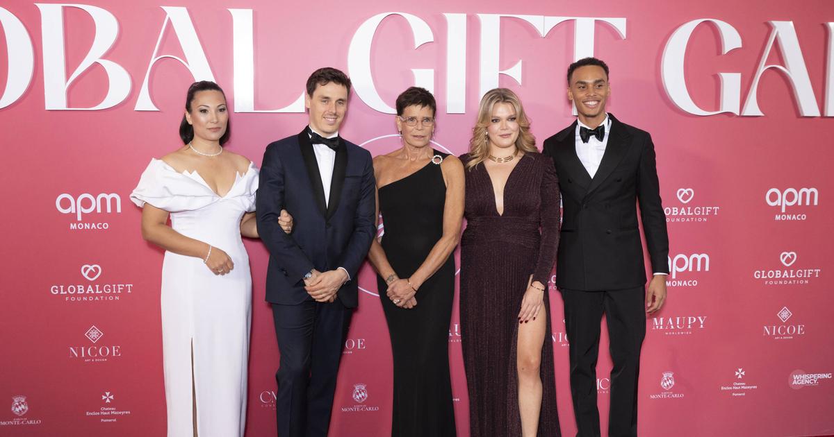 PHOTOS - Stéphanie de Monaco entourée de ses enfants Louis et Camille ...