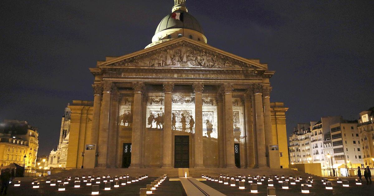 Simone Veil, Joséphine Baker, Marie Curie, Voltaire, Rousseau ...