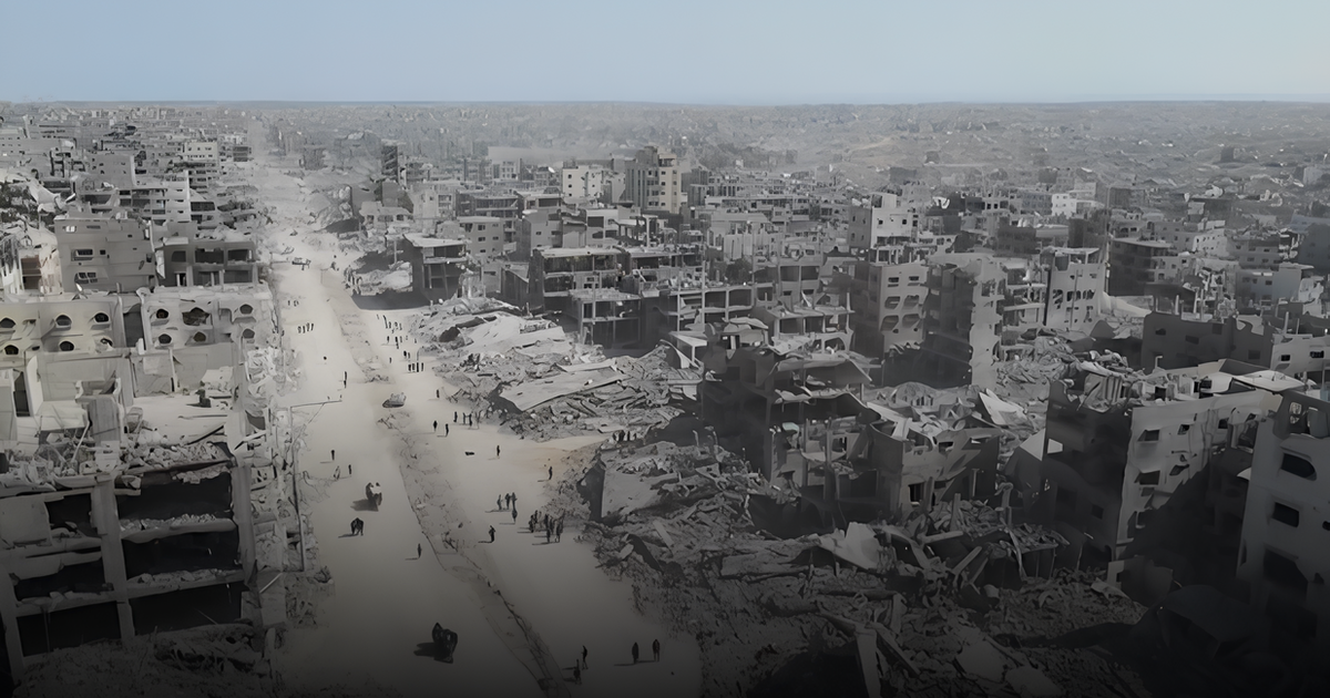 Les images aériennes de Gaza en ruine, dévastée par deux ans de guerre