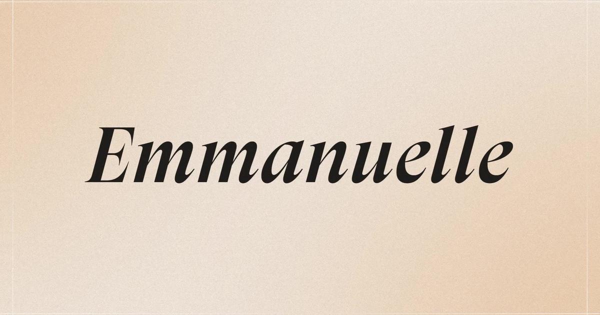 Prénom Emmanuelle, féminin et grec : origine, signification