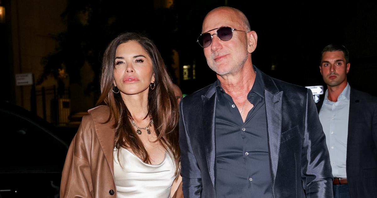 Lauren Sanchez Bezos apparaît en minirobe transparente lors d’un dîner ...