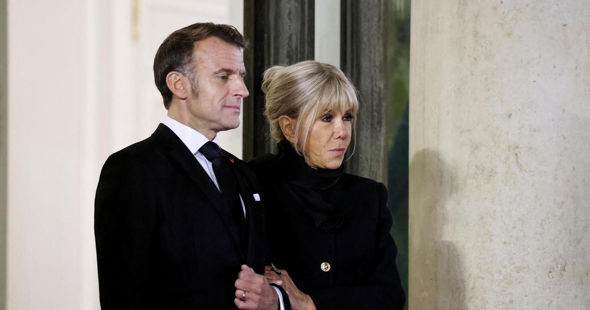 Jupe volantée et chignon haut, Brigitte Macron se distingue avec son ...
