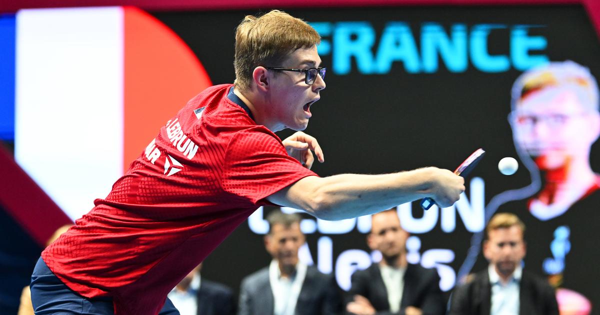 Tennis de table : mené deux sets à zéro, Alexis Lebrun élimine le 4e ...