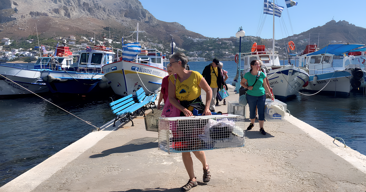 Sur l’île grecque de Kalymnos, le combat homérique de Leslie Frasier ...