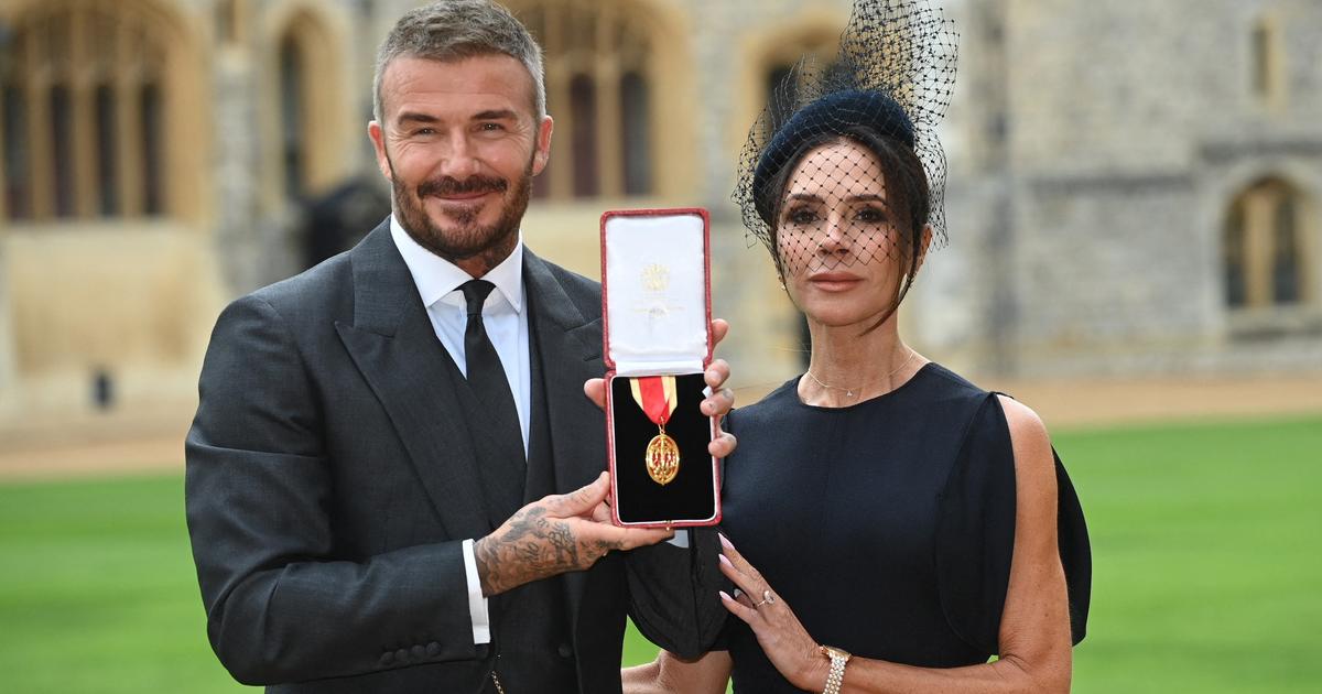 Victoria Beckham s’essaye à la mode masculine en apprêtant son mari ...
