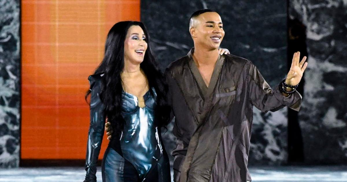Olivier Rousteing quitte Balmain : de Brigitte Macron à Jenna Ortega ...