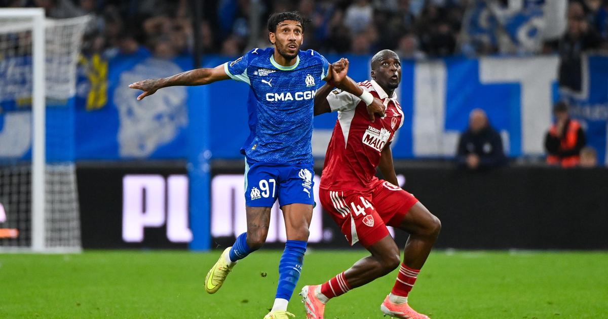 Marseille-Brest : les Marseillais font le show face à des Brestois ...