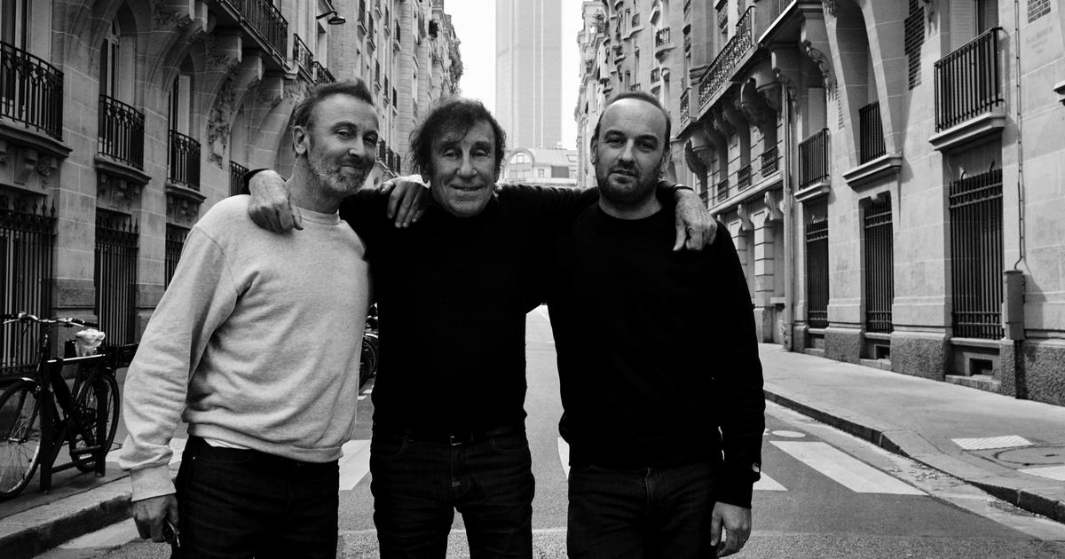 La balade intime à Paris d’Alain Souchon et ses fils Charles et Pierre