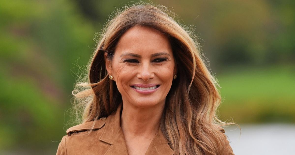 Melania Trump : sapins XXL, portrait de Donald en Lego… Elle dévoile ...