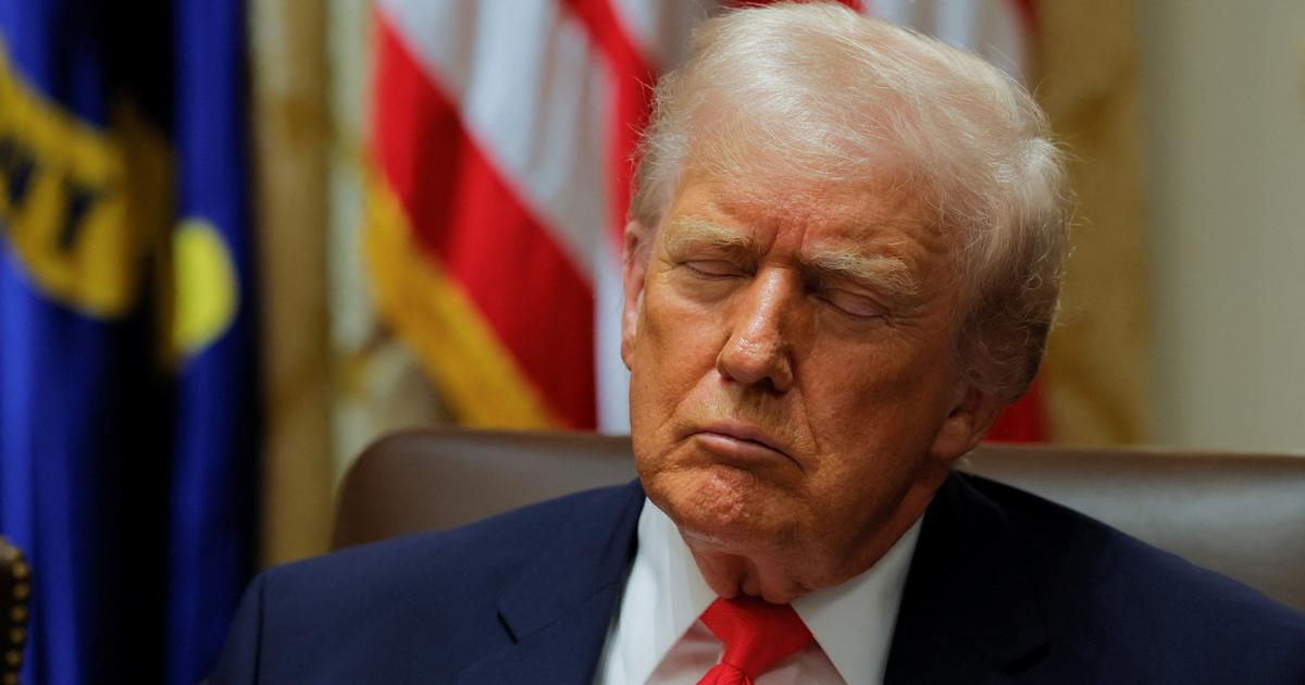 Quand Donald Trump lutte pour ne pas s’endormir en pleine réunion de ...