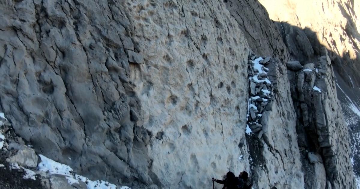 Italie: les images spectaculaires de milliers d’empreintes de ...