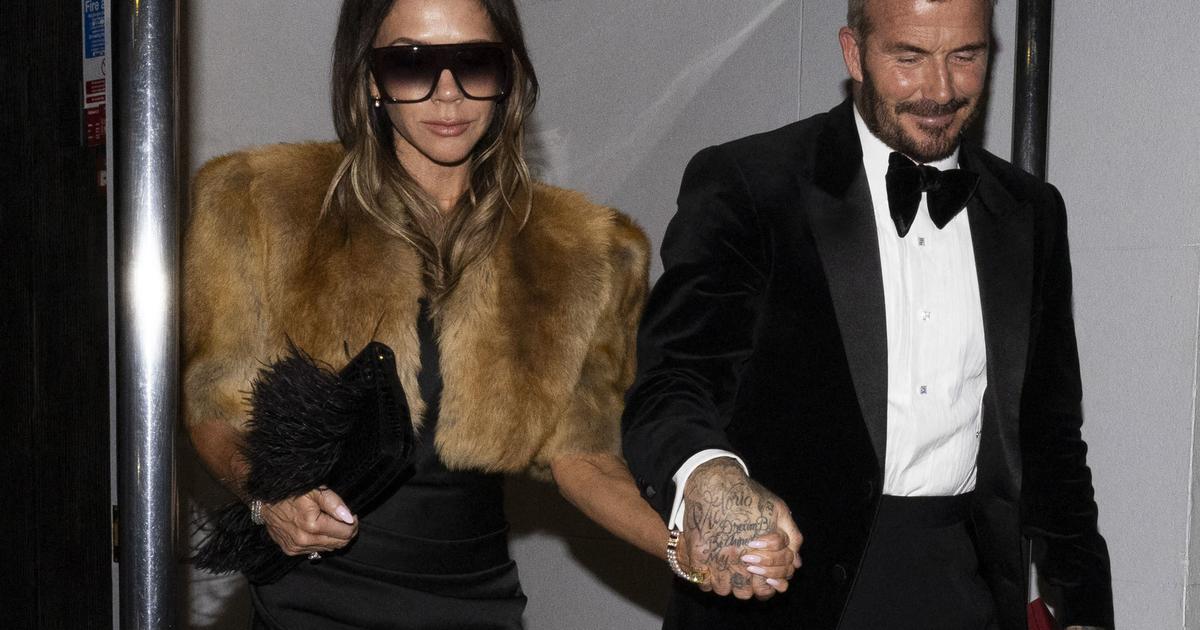 Le langoureux slow de Noël de David et Victoria Beckham, sur un tube de ...