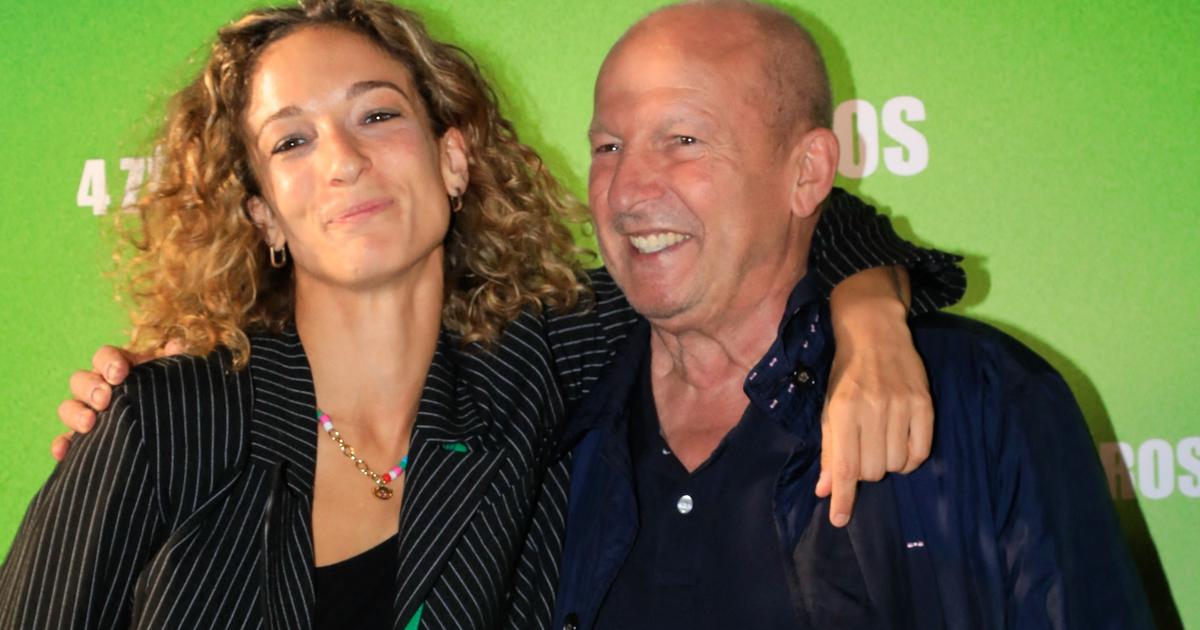 Dernier hommage à Rolland Courbis : très émue, sa fille Olivia se ...