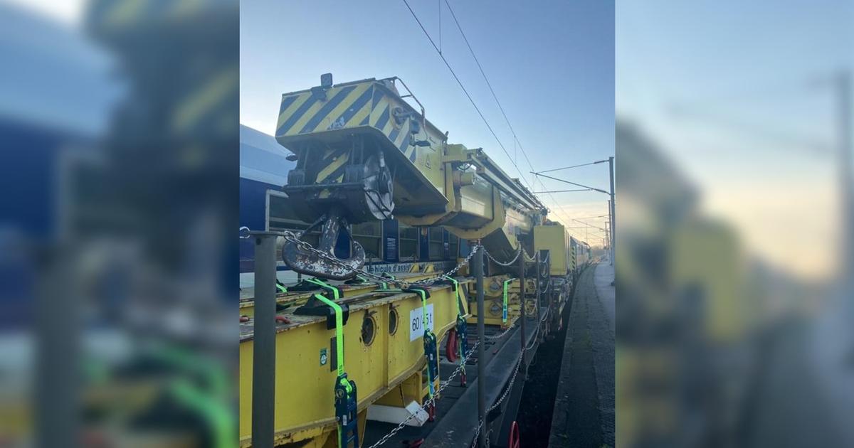 Grues XXL, 100 agents mobilisés... La SNCF déploie des moyens inédits ...