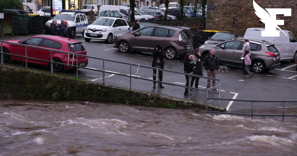 La Bretagne sous l’eau : les images des importantes inondations après ...