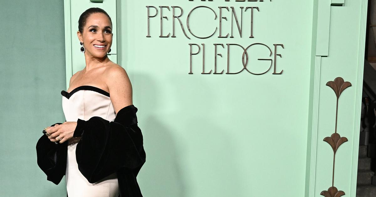 Dans une robe de princesse, Meghan Markle signe une rare apparition ...