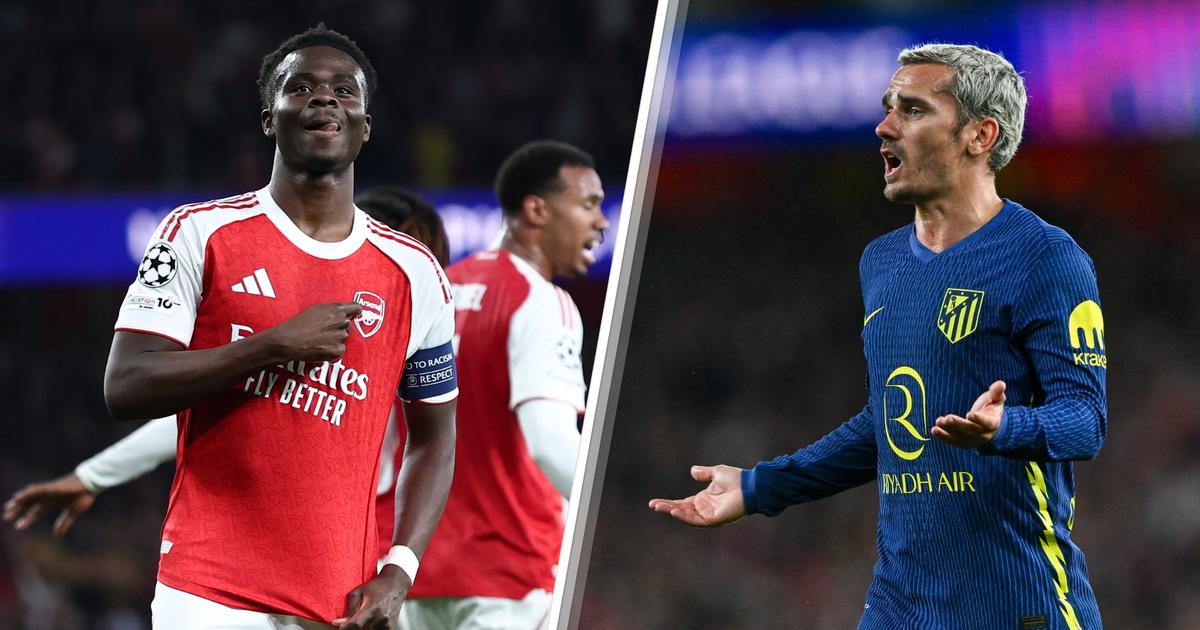 Arsenal-Atlético : les Gunners 20 ans après, Saka canonnier d’élite ...