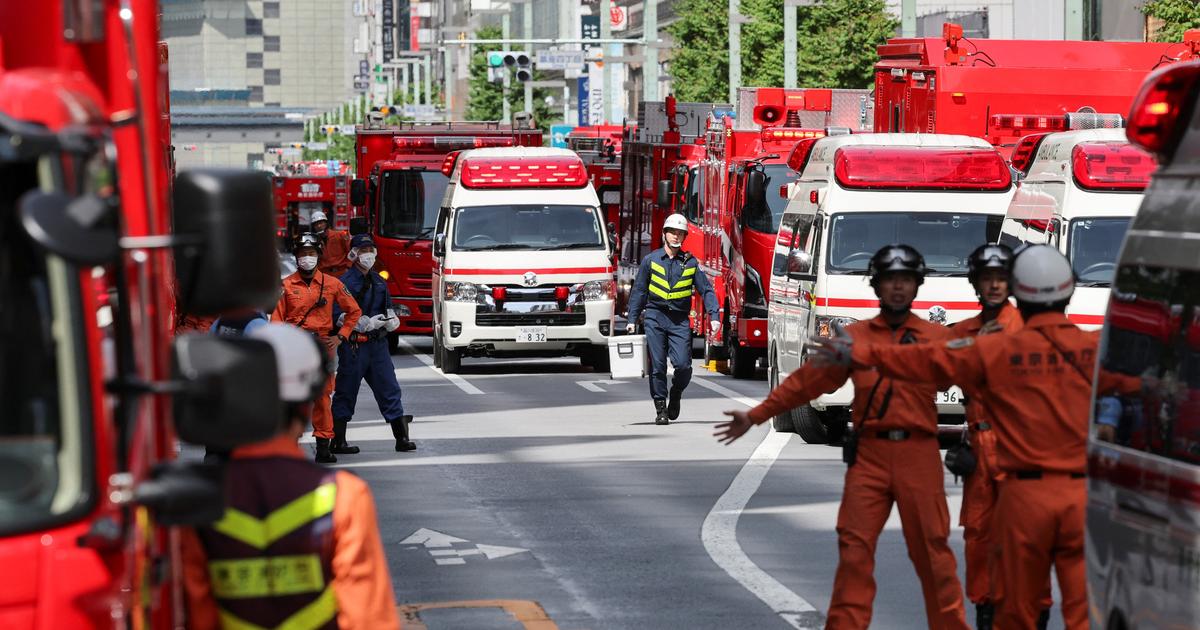 À Tokyo, une vingtaine de blessés après qu'un homme a pulvérisé une ...