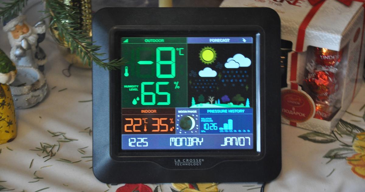 Arrêt transmission prévisions météo station La Crosse Technology ...