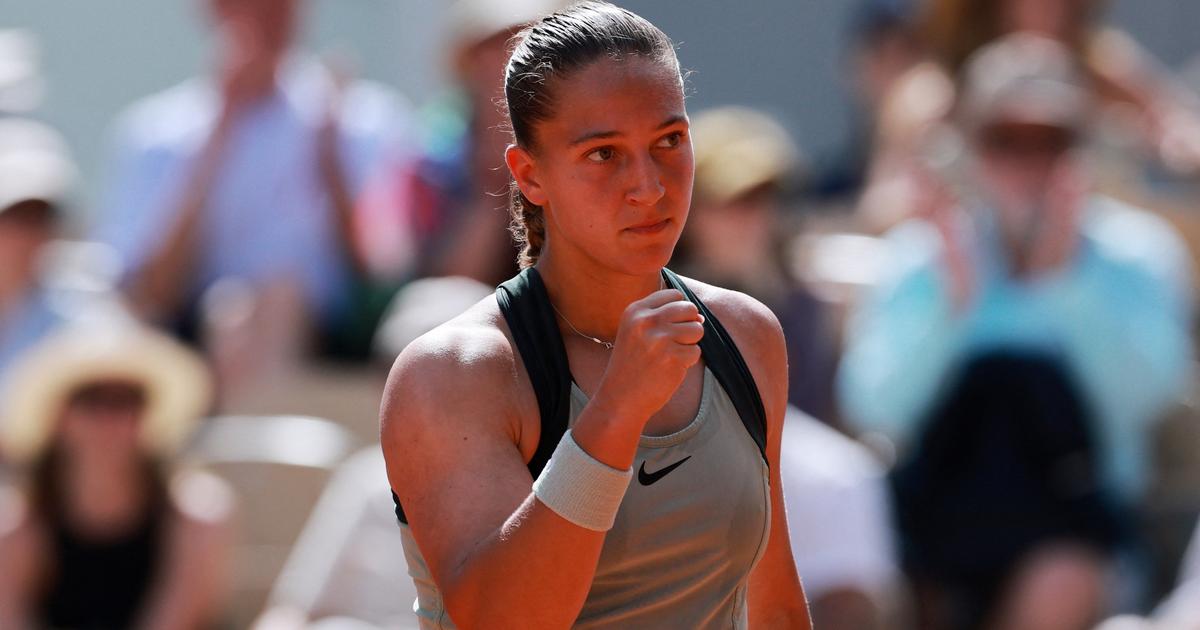 Roland-Garros : sensationnelle, Diane Parry s'offre un premier 8e de ...