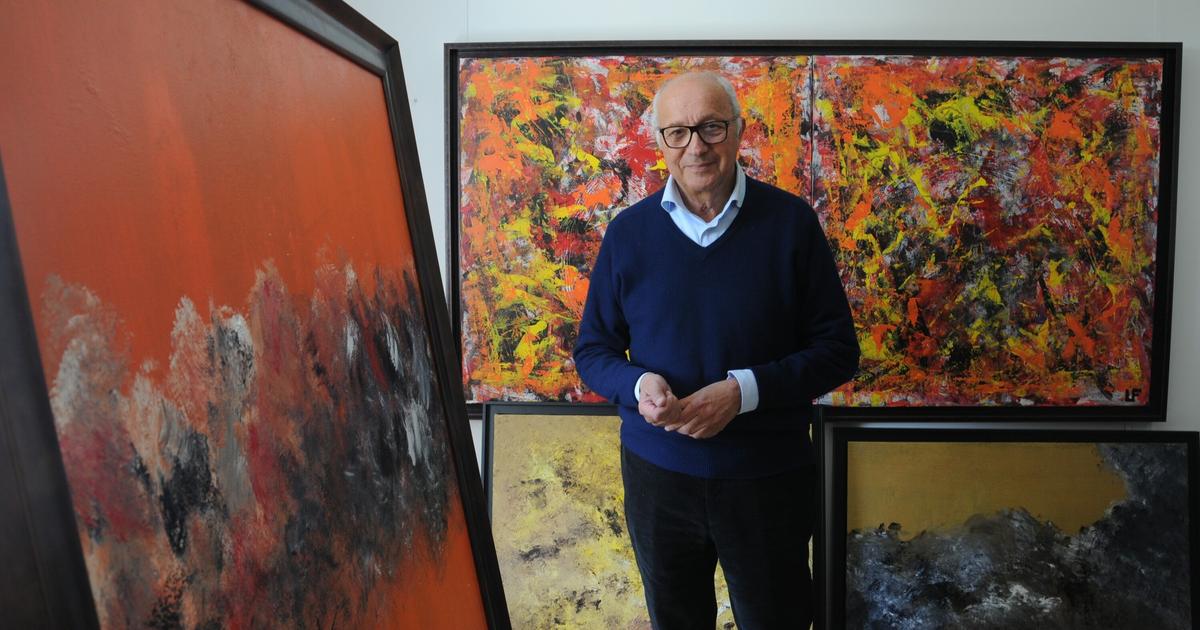 Devenu peintre, Laurent Fabius ouvre les portes de son atelier au ...