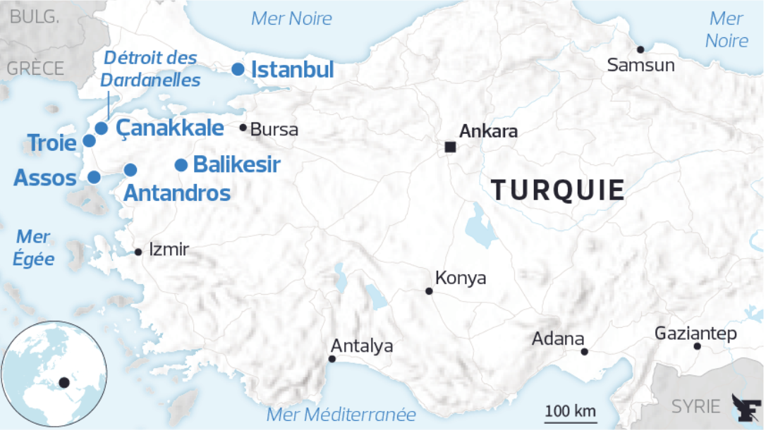 Sur la route d'Énée en Turquie, à la croisée des légendes grecques et ...