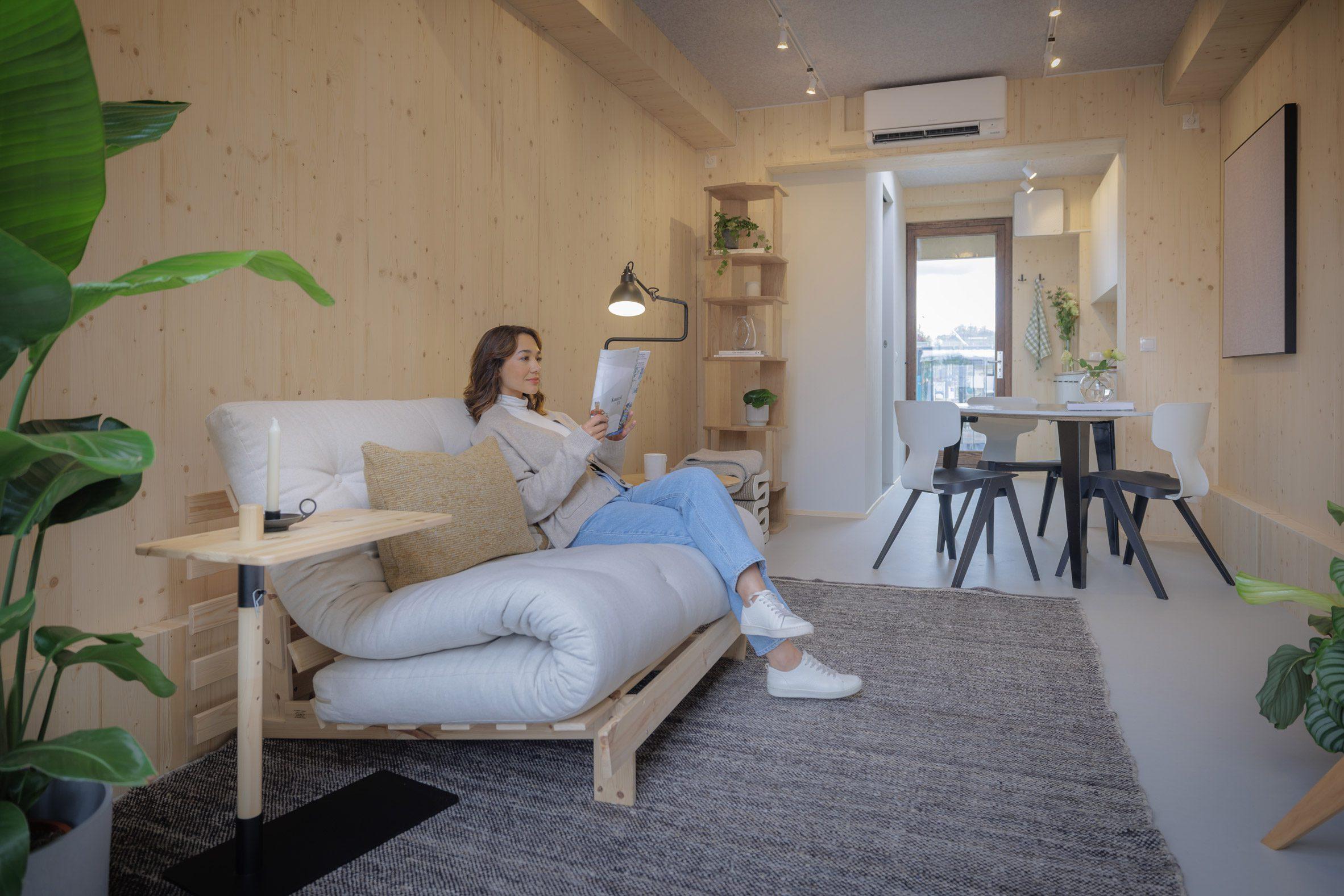 Le cœur d’une ancienne éolienne transformé en tiny house - Figaro Immobilier