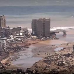 Avant/Après : les images impressionnantes des inondations en Libye