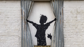 Un rare tableau de Banksy, inspiré d’un peintre écossais, vendu 4,3 ...