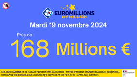 EuroMillions : un Français a remporté le jackpot de 162 millions d'euros
