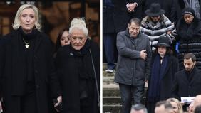 Obsèques de Jean-Marie Le Pen : Pierrette et Jany, les deux femmes de ...