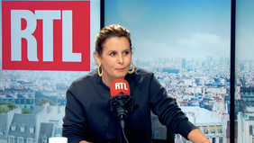 Thomas Sotto taquin avec Amandine Bégot pour son départ de la matinale ...