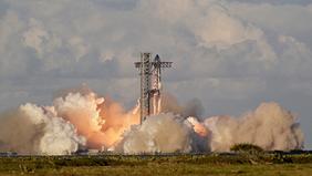 Starship, la plus grande fusée jamais construite d’Elon Musk, s’envole ...