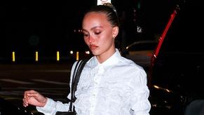 Lily-Rose Depp câline avec sa petite amie 070 Shake : une rare photo à ...