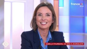 Isabelle Ithurburu dévoile un rare cliché avec son compagnon Maxim ...