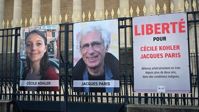 Cécile Kohler et Jacques Paris libérés après leur détention en Iran ...