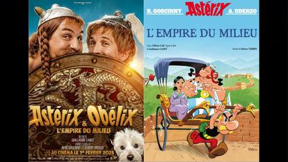 Astérix et Obélix: L'Empire du Milieu dévoile sa couverture en BD