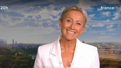 Audiences : quel score pour les adieux d’Anne-Sophie Lapix au 20 Heures de France 2