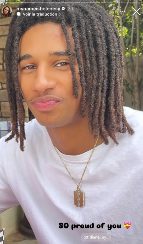 Omar Sy : son fils Tidiane, 19 ans, a bien grandi