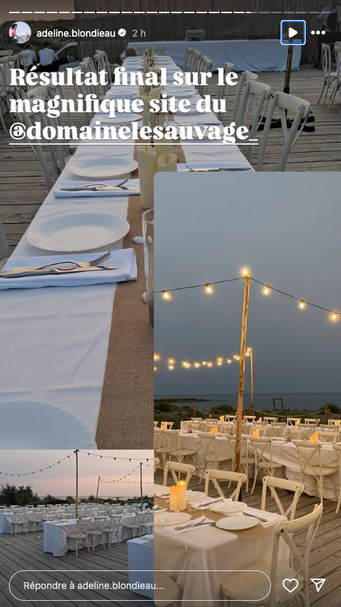 Adeline Blondieau mariée en secret : invités célèbres, lieu grandiose ...