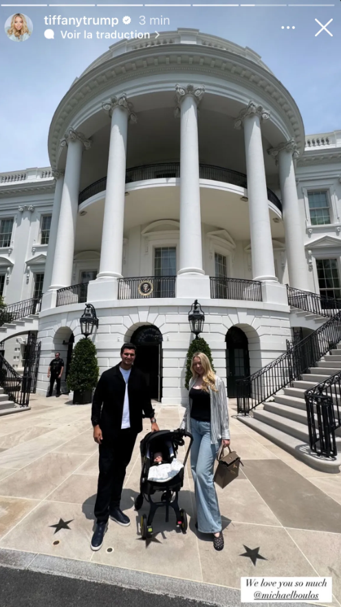 Donald Trump, sa fille Tiffany maman : elle dévoile le visage de son ...