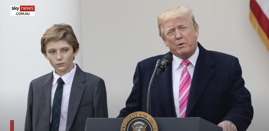 PHOTOS - Barron Trump métamorphosé : découvrez l'évolution physique du ...
