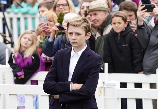 PHOTOS - Barron Trump métamorphosé : découvrez l'évolution physique du ...