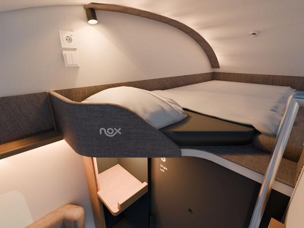 En images, les futurs trains de nuit de la nouvelle compagnie Nox