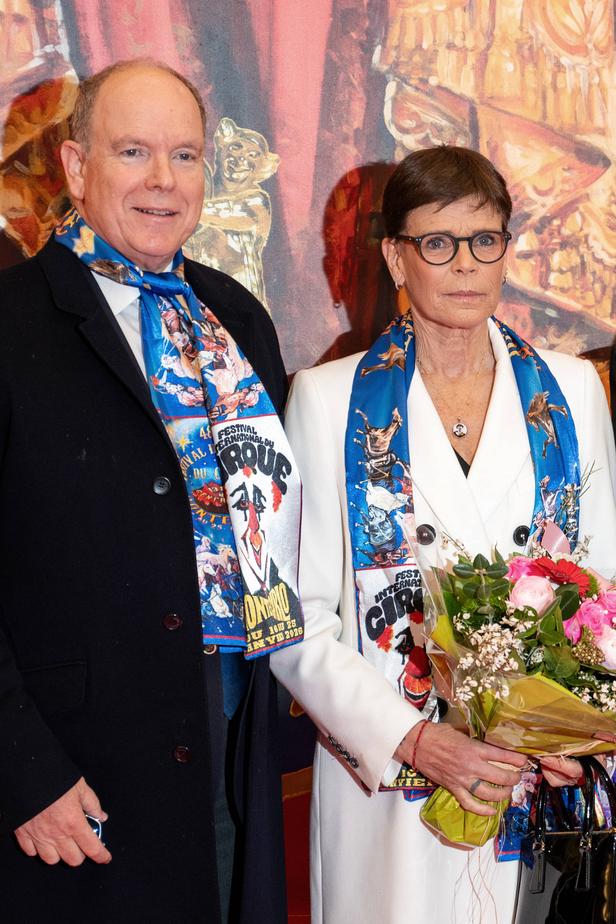 PHOTOS - Le prince Albert, Stéphanie de Monaco et ses enfants Louis et ...