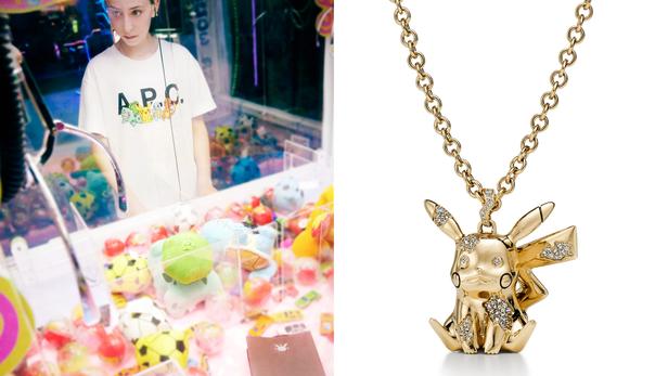 Pikachu en diamants chez Tiffany, Bulbizarre chez A.P.C... Comment ...
