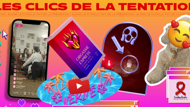 La campagne osée de Sidaction pour sensibiliser les jeunes au VIH