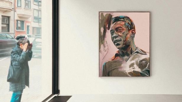 Hopare, le street artiste qui a vendu son tableau à Kylian Mbappé