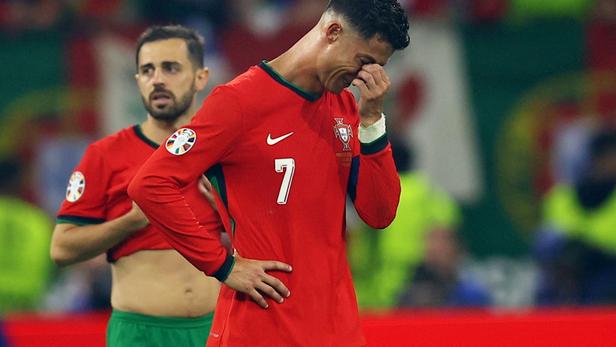 Euro 2024: les larmes de Cristiano Ronaldo après son penalty raté